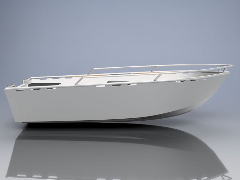 10 Foot (3,0m) Aluminum Utility Skiff Plans - Free Boat Plans